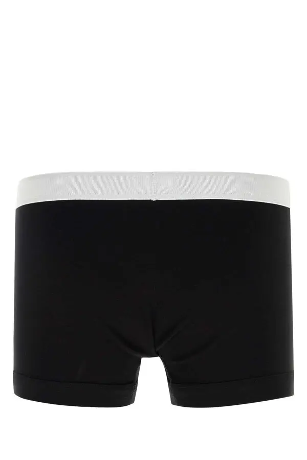 TOM FORD Stretch Cotton Boxer Set - Black
