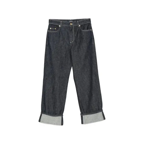 Max Mara Denim Straight-leg Jeans - Blue
