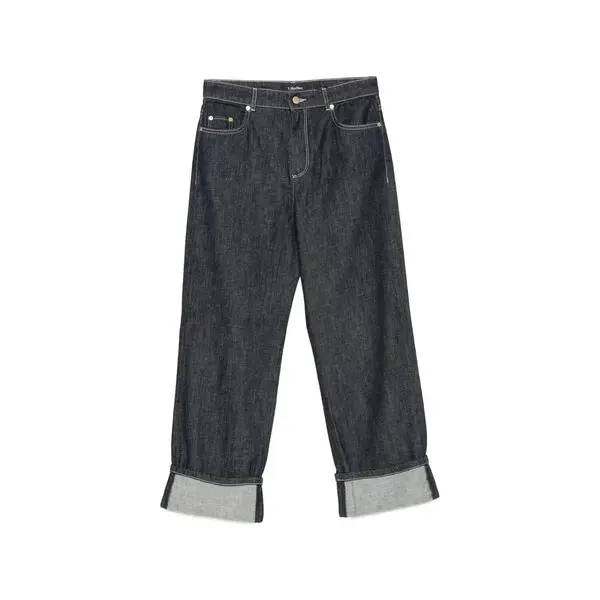 Max Mara Denim Straight-leg Jeans - Blue