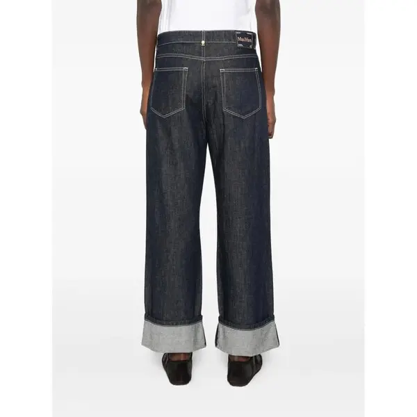 Max Mara Denim Straight-leg Jeans - Blue