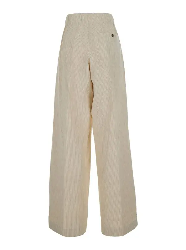 Dries Van Noten Striped Cotton Pants - Multicolor