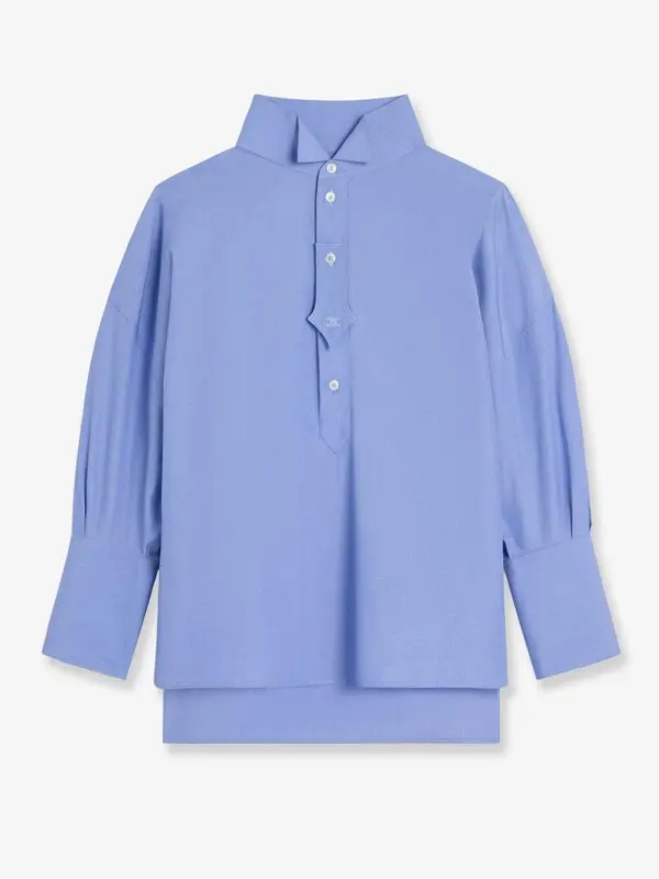 Celine Oversize Cotton Shirt - Multicolor