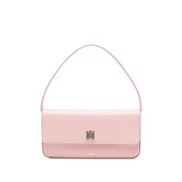 Amiri Leather Shoulder Bag - Pink