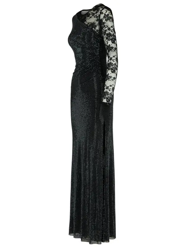 SELF-PORTRAIT Rhinestone' Polyester Dress