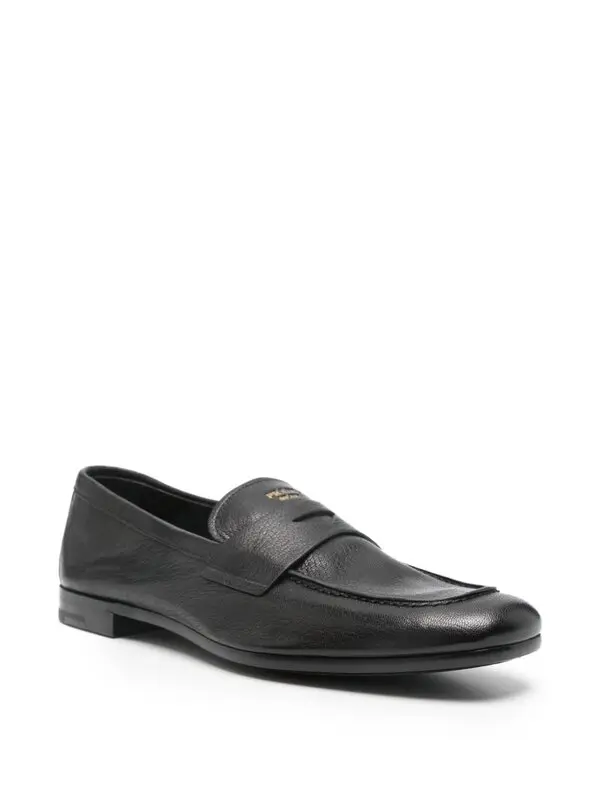 Prada Leather Loafers - Multicolor