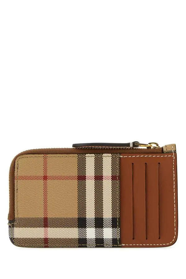 Burberry Printed Canvas Card Holder