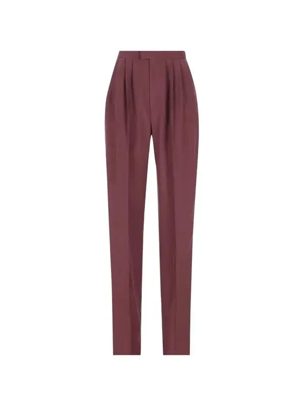 Saint Laurent Habutai Silk Trousers
