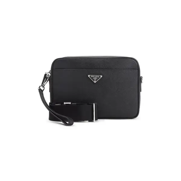 Prada Bandoliera Shoulder Bag - Black