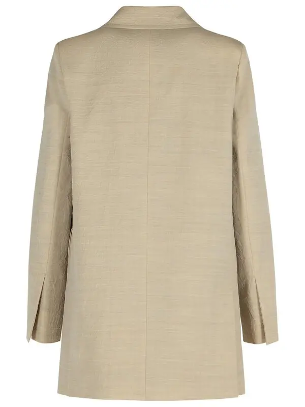 Max Mara Acacia Virgin Wool Jacket - Cream
