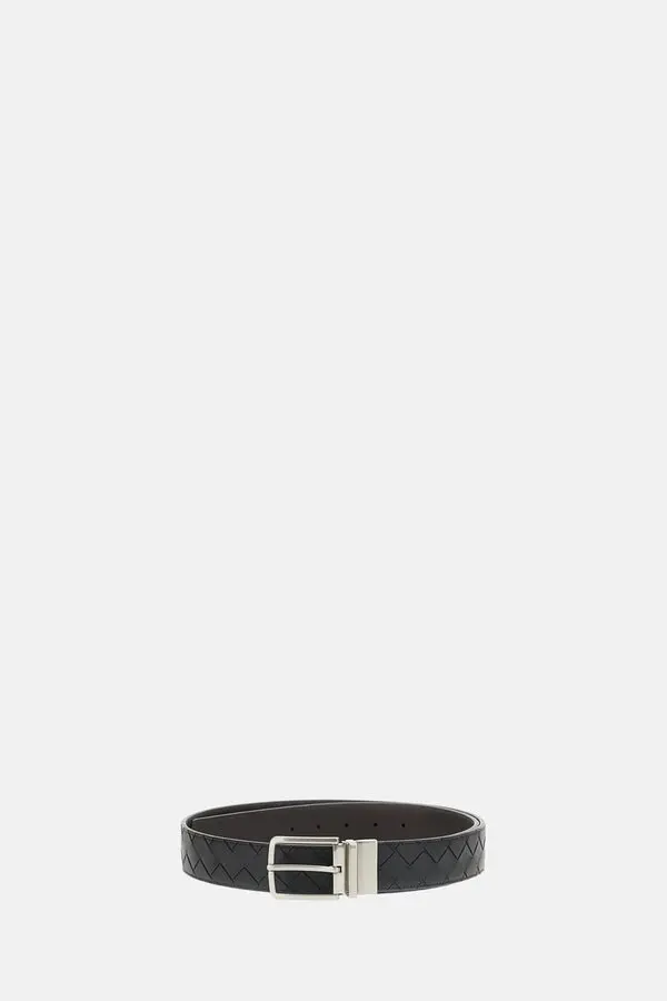 Bottega Veneta Intrecciato Belt - Multicolor