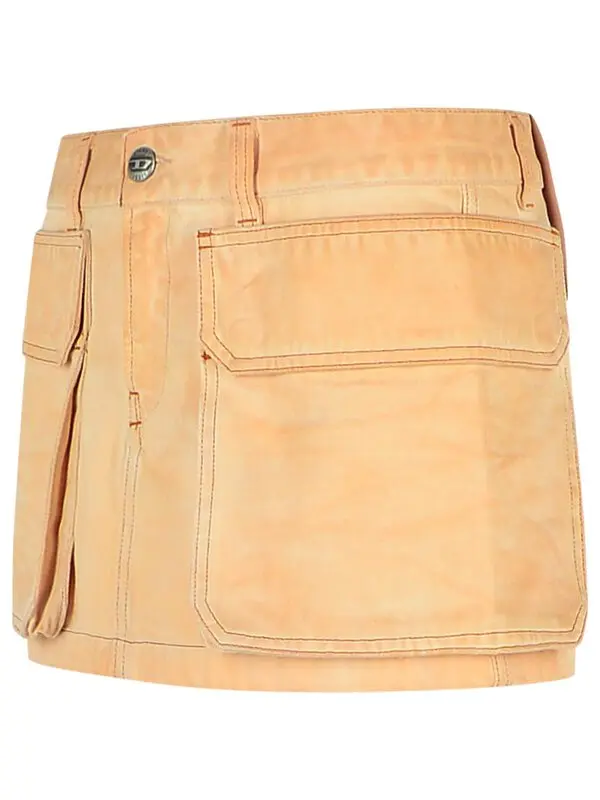 DIESEL® Polyurethane Miniskirt