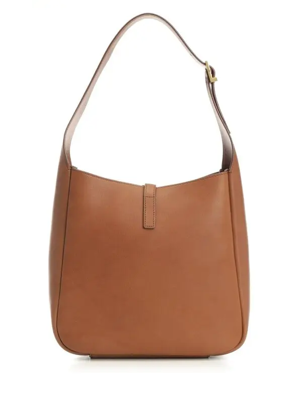 Saint Laurent Bo Mng S Le 5a7 - Brown