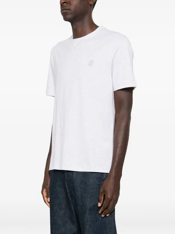 Brunello Cucinelli Logo Cotton T-shirt