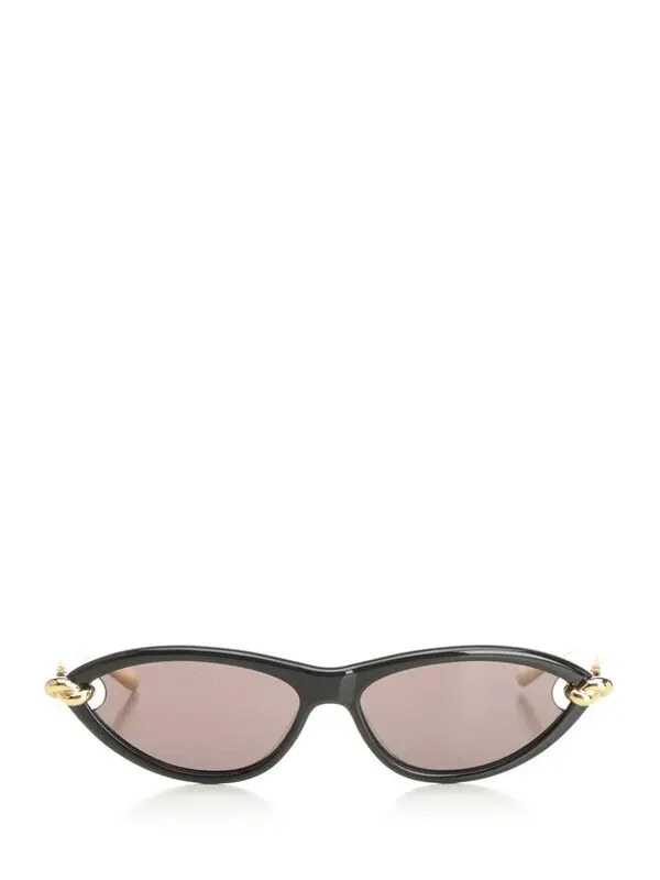 Bottega Veneta Cat Eye Sunglasses - Black