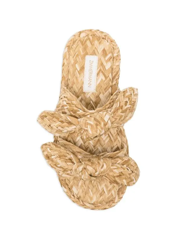 Zimmermann Woven Carousel Sandals - Multicolor