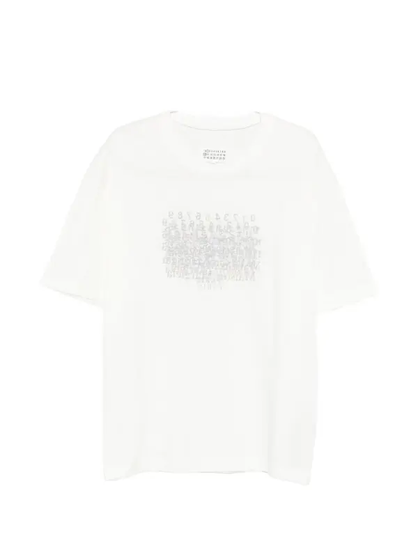 MAISON MARGIELA Logo Cotton T-shirt