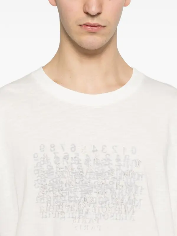 MAISON MARGIELA Logo Cotton T-shirt