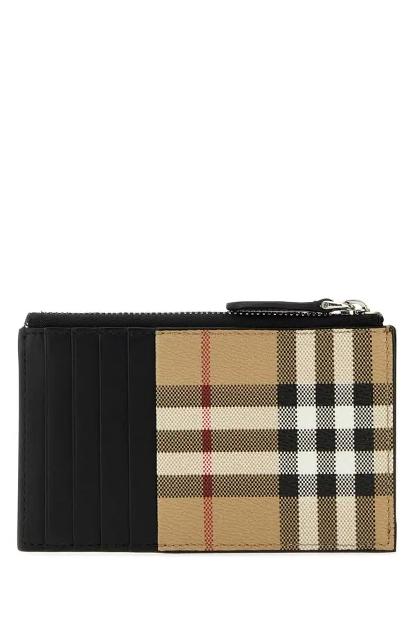 Burberry Printed Canvas Wallet