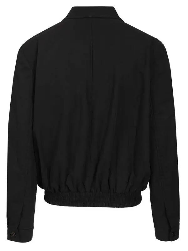 Saint Laurent Cassandre Short Jacket - Black