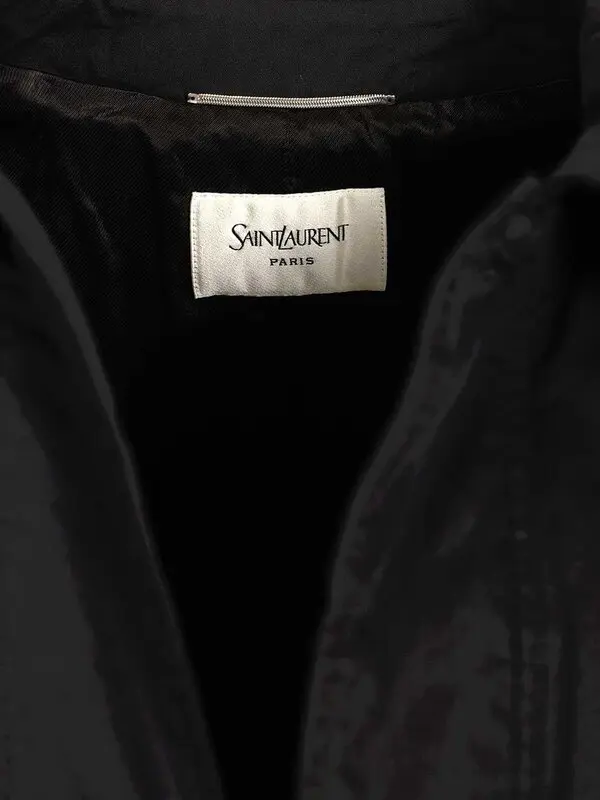 Saint Laurent Cassandre Short Jacket - Black