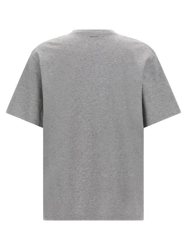 Alexander McQueen Skull' T-shirt - Gray