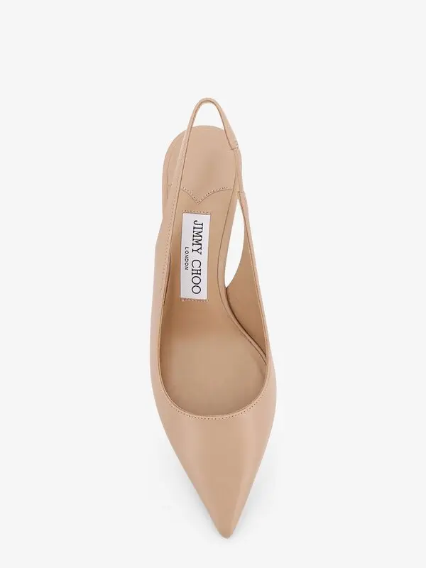 JIMMY CHOO Leather Slingback Décolleté Pumps - Multicolor