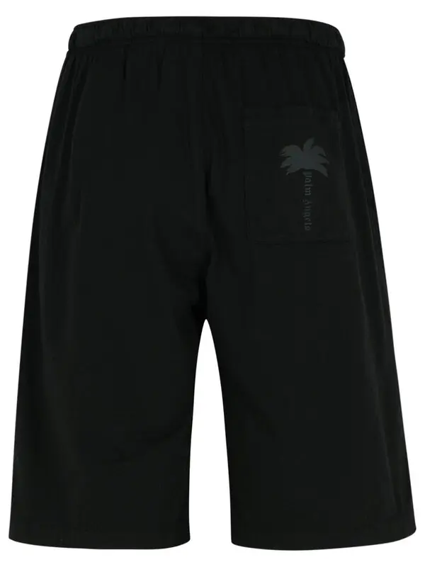 Palm Angels Cotton Bermuda Shorts