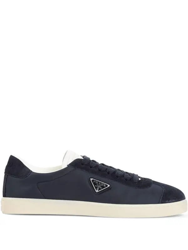 Prada Lane Suede Leather Sneakers