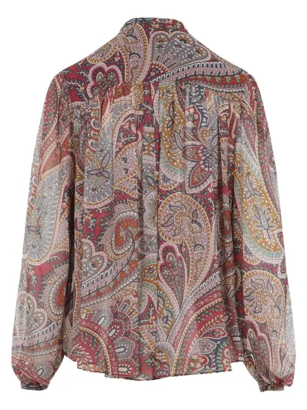 Etro Camicia Con Stampa Paisley