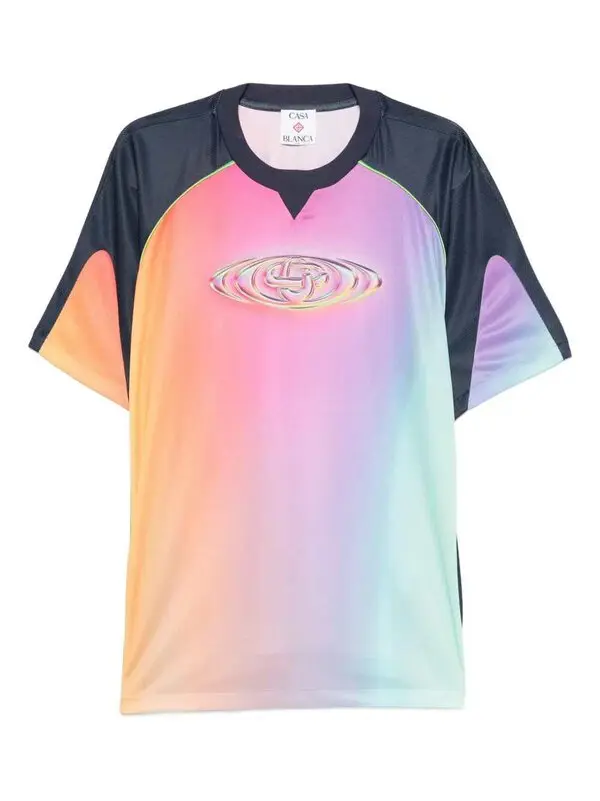 Casablanca Short-sleeved Top - Multicolor