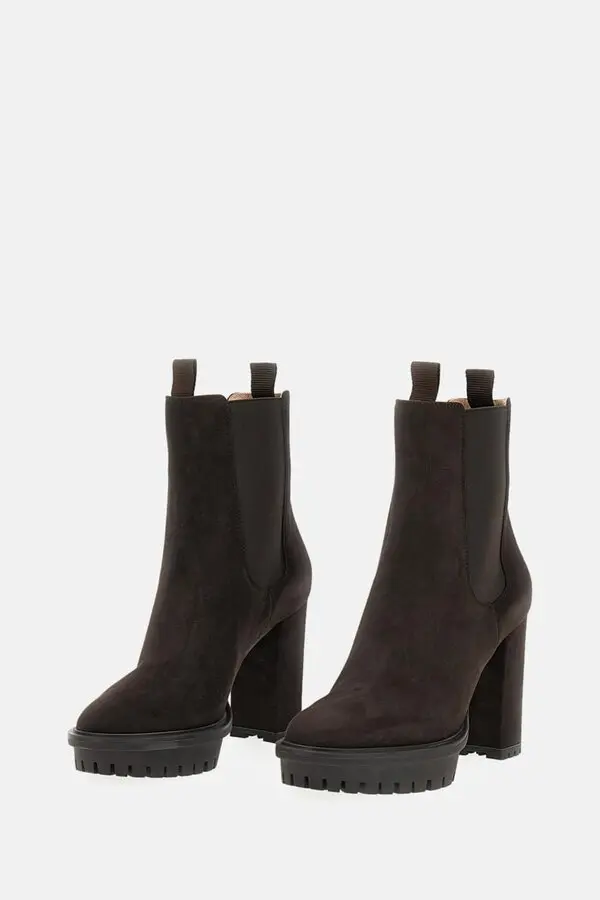 GIANVITO ROSSI Barry Bootie Camoscio - Multicolor
