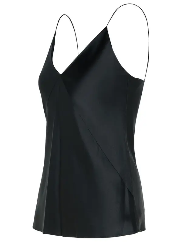 Max Mara Metello Silk Top - Black
