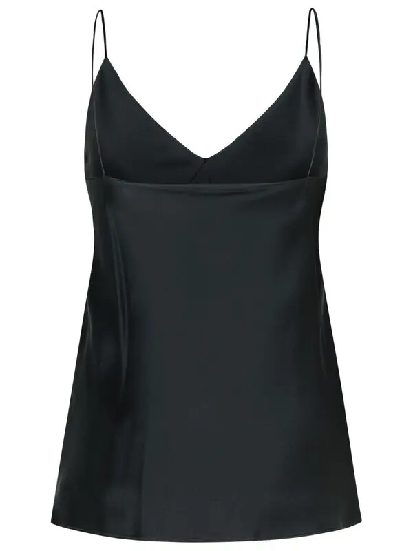 Max Mara Metello Silk Top - Black