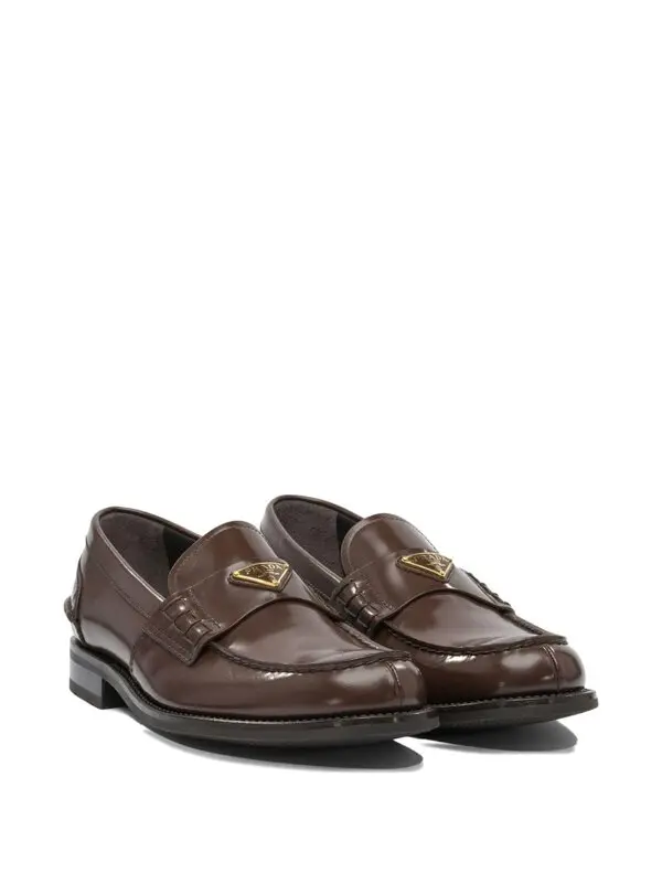 Prada Leather Loafers