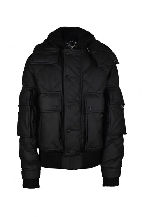 Balmain Down Jacket - Black
