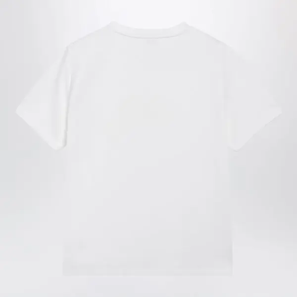 Loewe Cotton T-shirt With Embroidered Logo - White