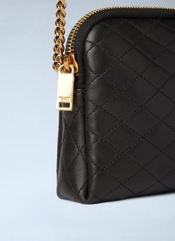 Saint Laurent Gaby Zipped Pouch