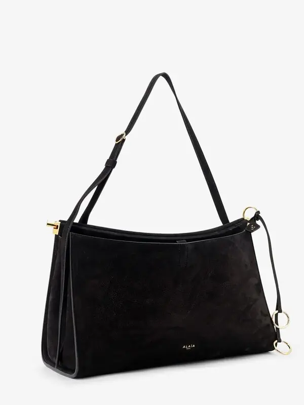 Alaïa Le Click Pocket 35 Nabuk Shoulder Bag - Multicolor