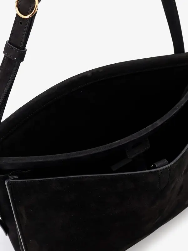 Alaïa Le Click Pocket 35 Nabuk Shoulder Bag - Multicolor