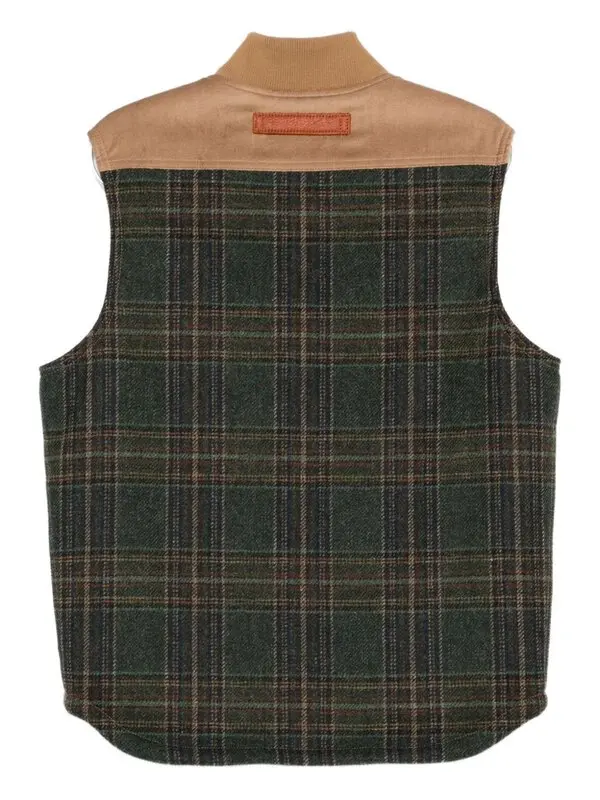 JUNYA WATANABE X FILSON Leather Panels Vest