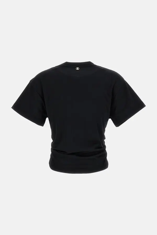 Rabanne Cropped Cotton Top - Multicolor