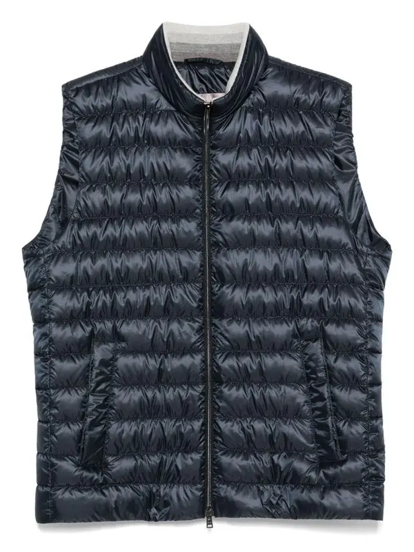 Herno Nylon Puffer Vest - Multicolor