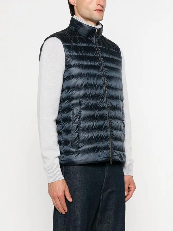 Herno Nylon Puffer Vest - Multicolor