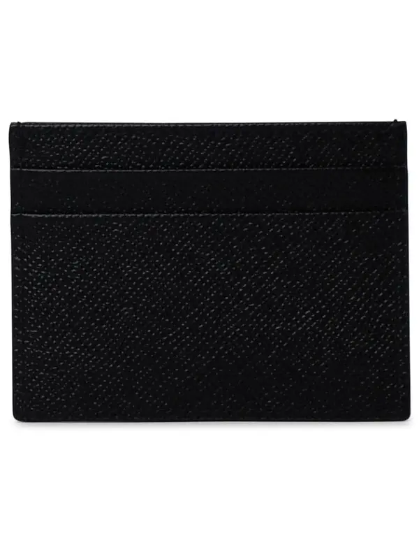 Dolce & Gabbana Leather Dauphine Card Holder
