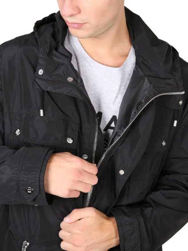 Balmain Giacca Con Cappuccio