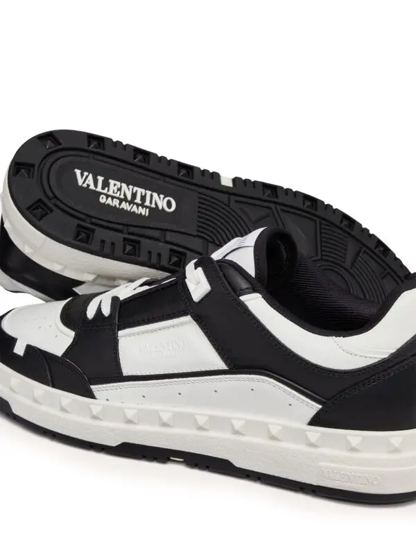 Valentino Garavani Freedots Leather Sneakers - Multicolor