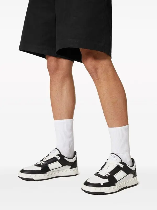 Valentino Garavani Freedots Leather Sneakers - Multicolor