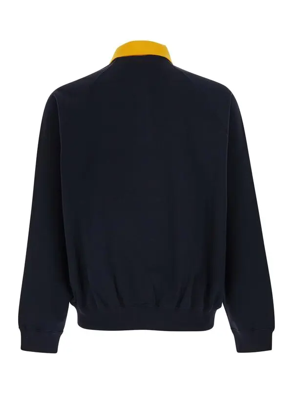 Versace Cotton Collared Pullover