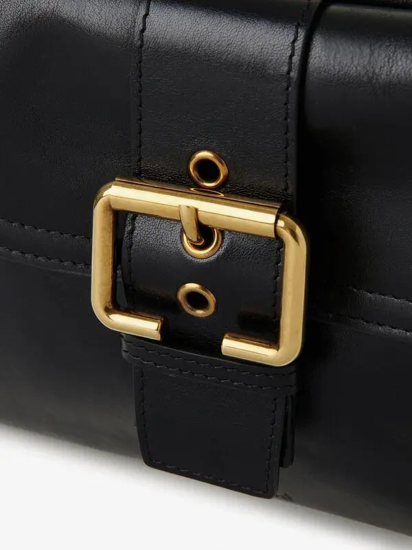 Chloé Carry Shiny Buffalo Leather Shoulder Bag - Multicolor