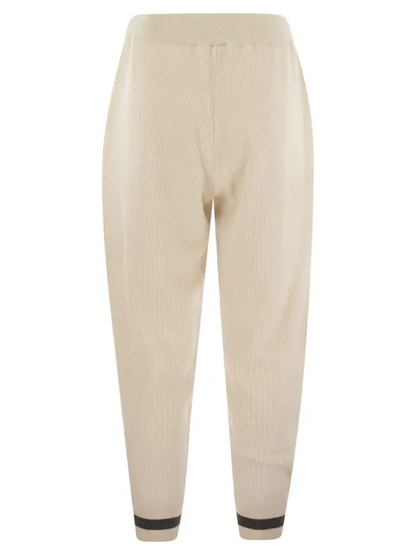 Brunello Cucinelli Cashmere Trousers